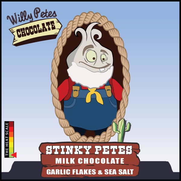 Stinky Petes Chocolate Bar | Willy Pete's Chocolate Co